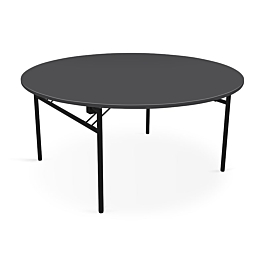 TABLE PLIANTE RONDO | Plateau en Ignifugé (B1)